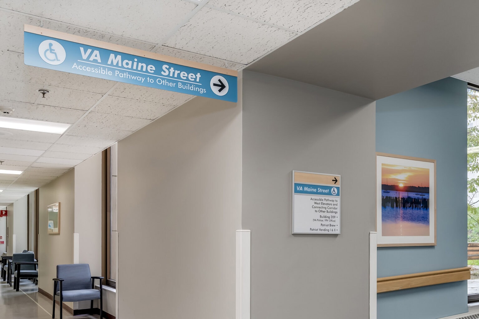 Togus VA Medical Center | Creative Sign Systems