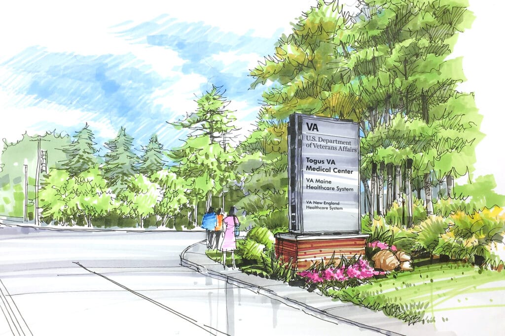 Togus VA Medical Center | Creative Sign Systems